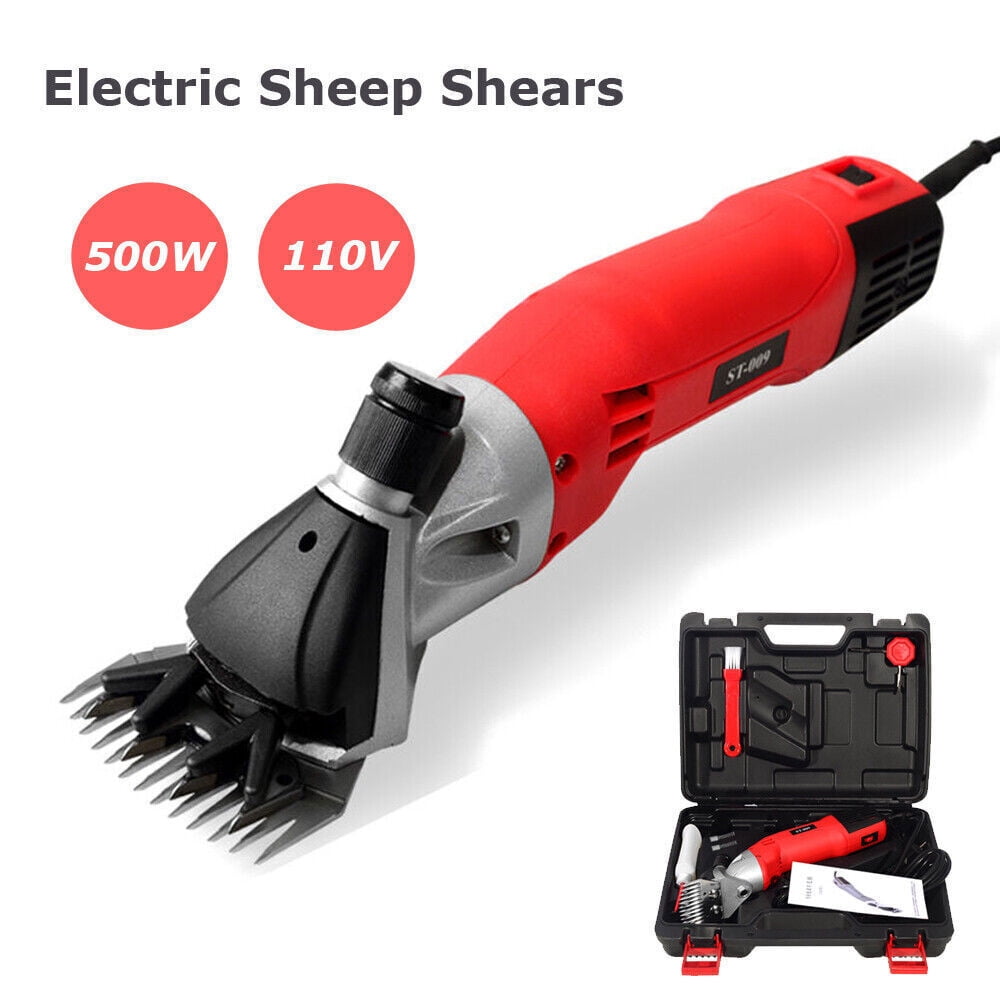 TOPCHANCES 500W Electric Sheep Shears Goat Clipper Professional Farm ...