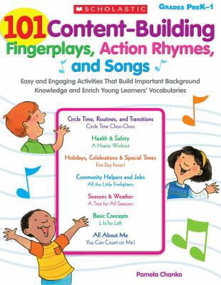 Pre-Owned 101 Content-Building Fingerplays, Action Rhymes, and Songs ...