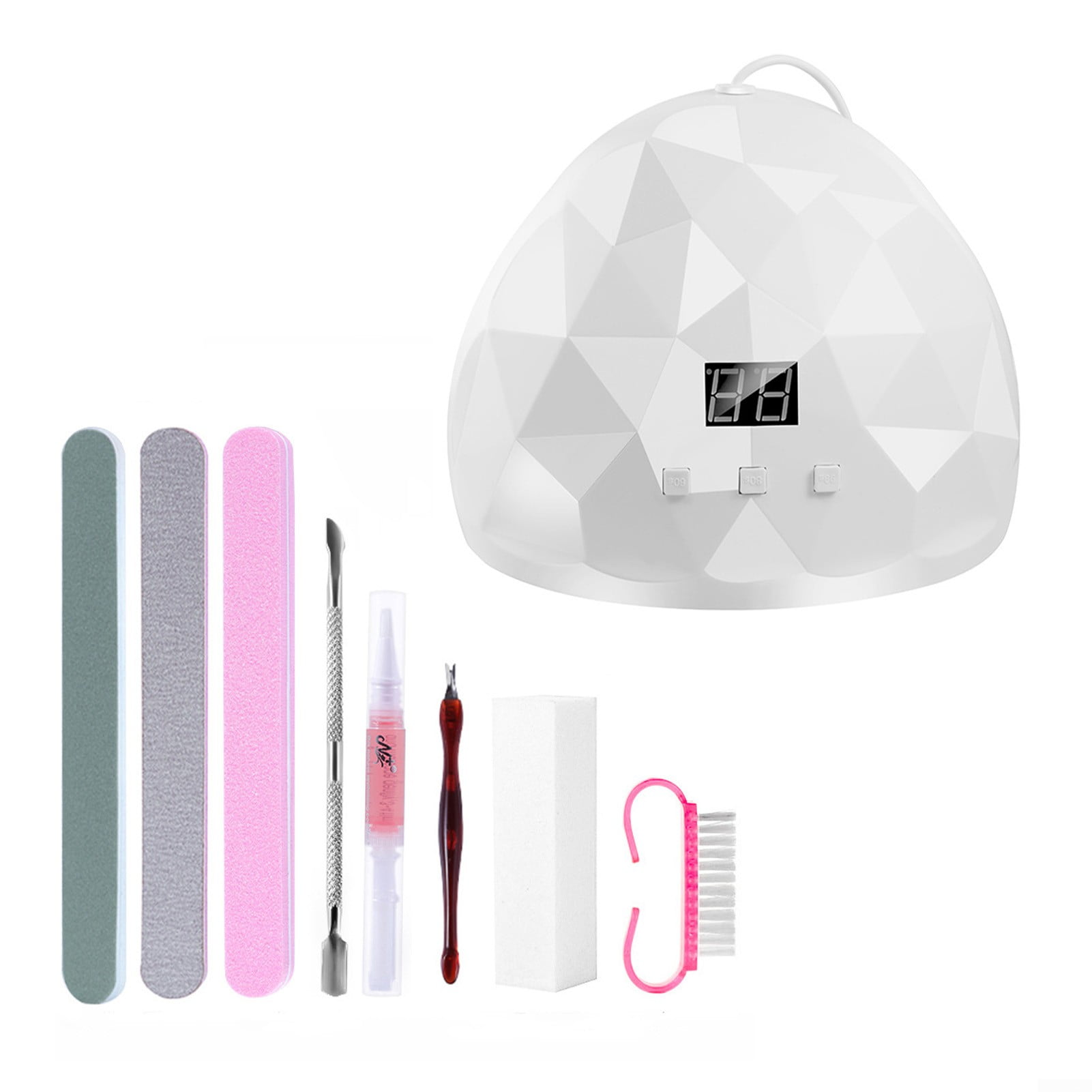 UV Light for Nails Lamp 4 Timer Setting Auto Sensor, Temperature ...