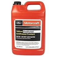 Motorcraft 50/50 Gold Prediluted Antifreeze Coolant 1 U.S. Gallon Ford ...