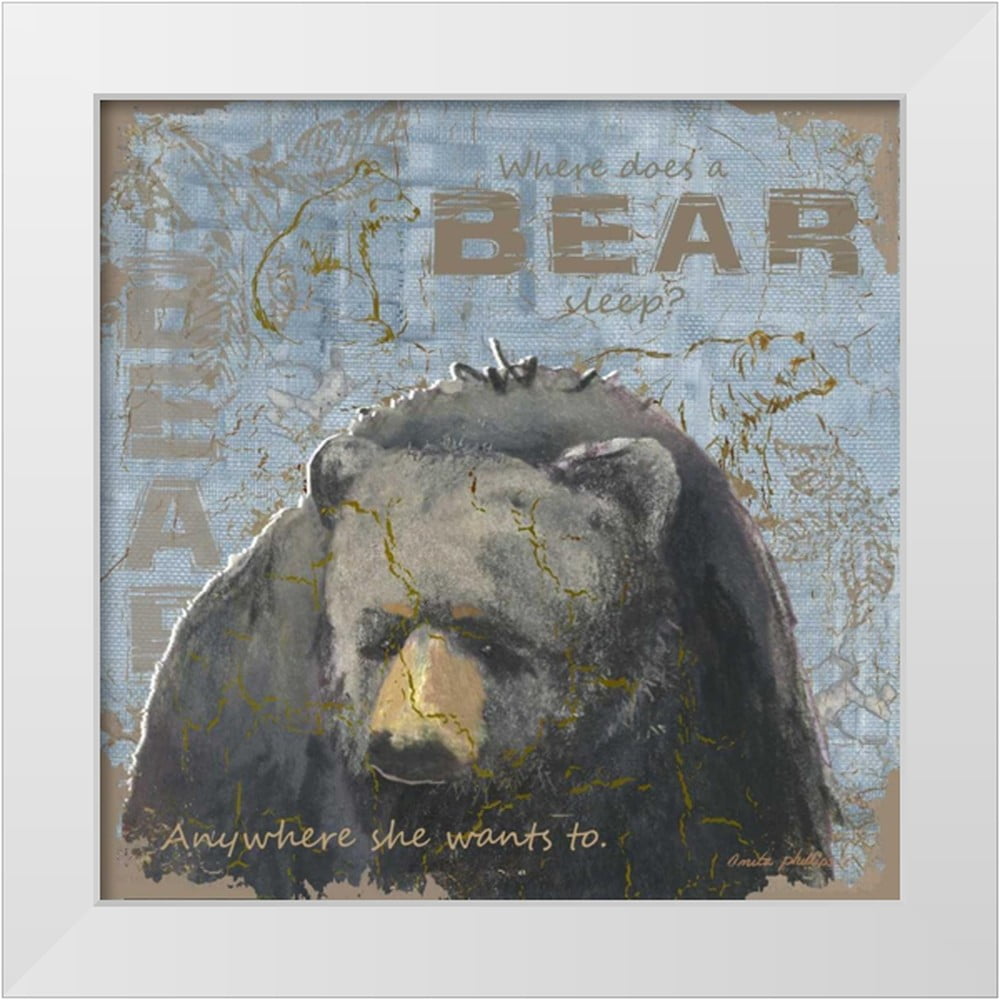 Phillips, Anita 20x20 White Modern Wood Framed Museum Art Print Titled ...