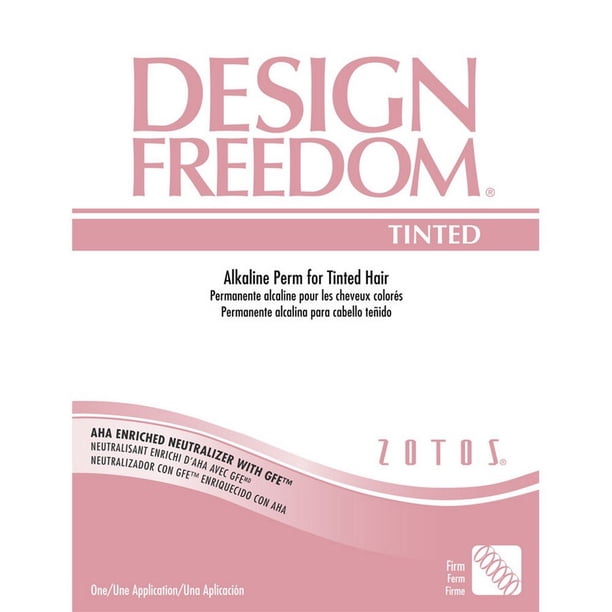 Design Freedom Tinted Alkaline Permanent Unisex Treatment 1 Application ...