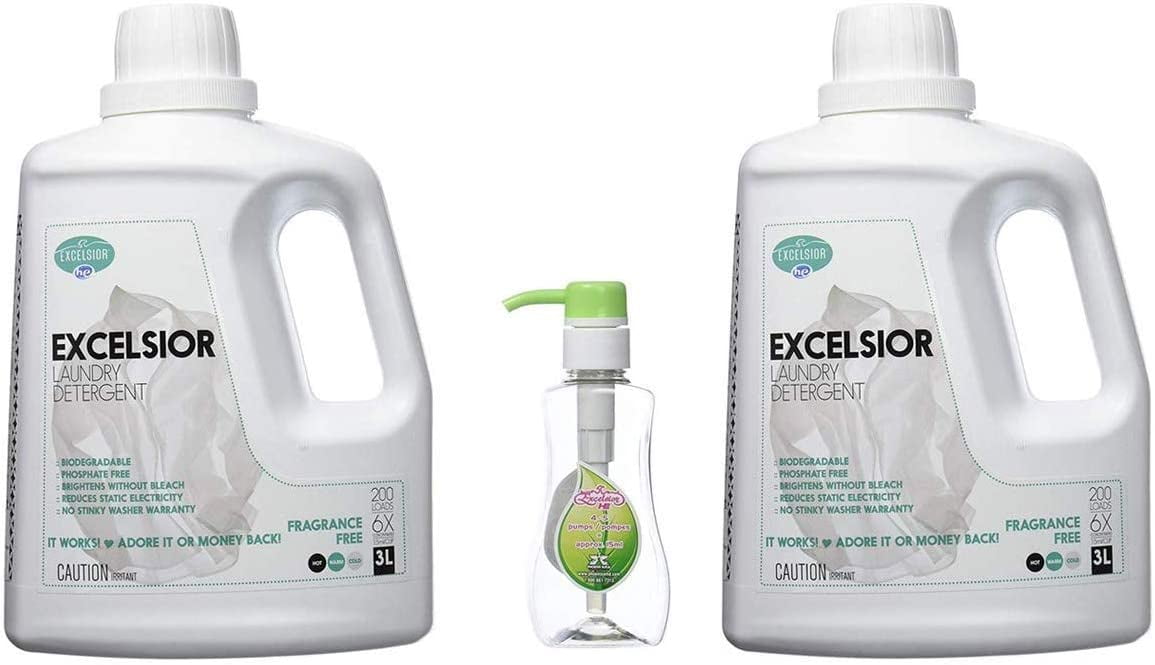 Buy Excelsior Concentrated Liquid Laundry Detergent with Eco Bottle ...