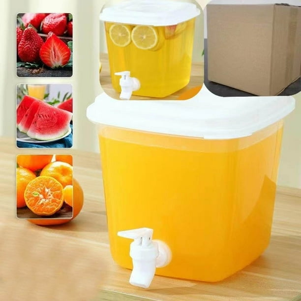 ziyahi Summer Cold Water Jug with Faucet Water Pitcher Container for ...