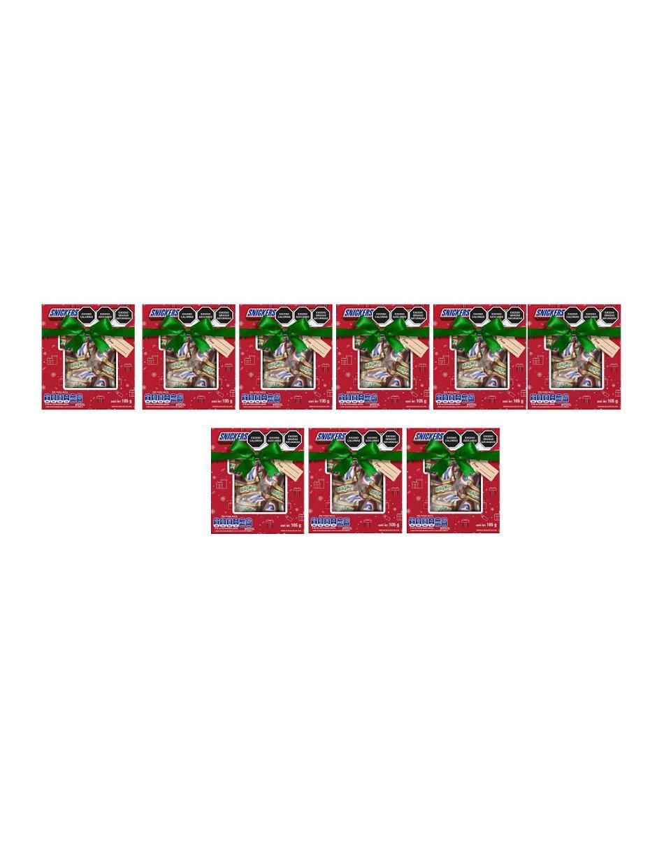 Pack de 9 Dulces Snickers Chocolate Regalo Mix 105 gr SNK Chocolate ...