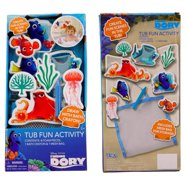 Disney Pixar Finding Nemo Bath Toys, Nemo, Dory & Squirt Bath Squirter ...