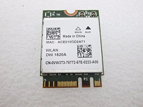 Dell VW3T3 WLAN DW 1820A Wifi Card - Walmart.com