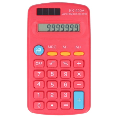 ANGGREK Small Calculator, Calculators 8 Bit Display For Office For ...