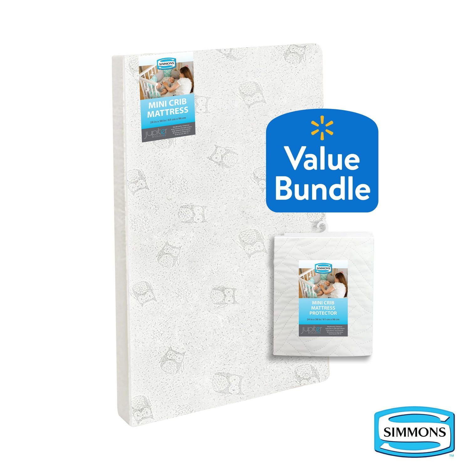 Click here for Simmons Sleepytime Mini Baby Crib Mattress prices