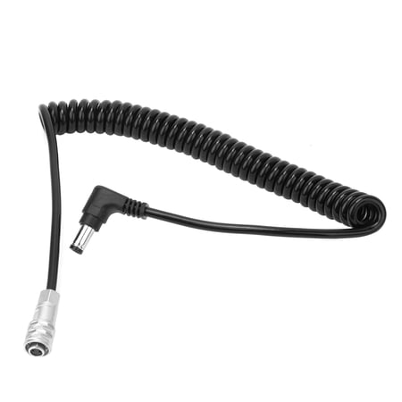 Power Cable, DC To 4K 2Pin Spring Power Cable For Blackmagic Pocket 4k ...