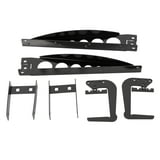 Kojem Universal RV 4" Square Bumper Mounting Mounted Cargo Carrier Box ...