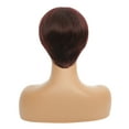 RYHAIR 100% Human Hair Pixie Cut Wig with Bangs for Women Cosplay Daily ...