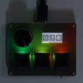 Suodoka 3 Keys Small Keyboard Customizable Wired Keypad with Knob RGB ...