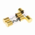 5 Pack Gold Plated High Quality Glass 30 Amp Car Audio Inline Agu Fuse ...