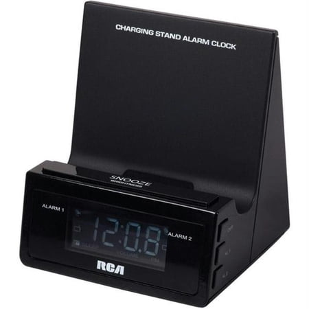RCA Dual Wake Alarm Clock with USB Charging Stand - RCD215 | Walmart Canada