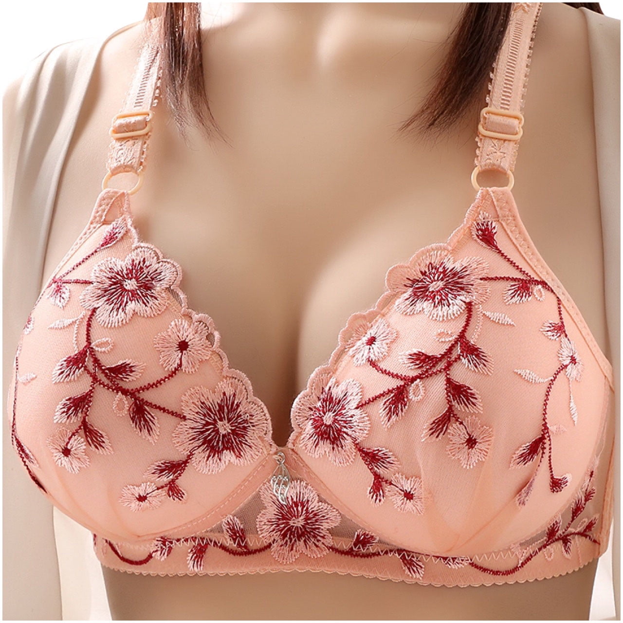 Bigersell Comfortable Bra Woman Ladies Bra Without Underwires Vest Large Lingerie Bras