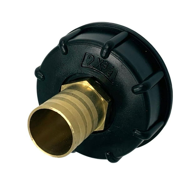 IBC 1000L Water Tank Fitting Connector 3/4" Brass Hose Adapter DN20 ...