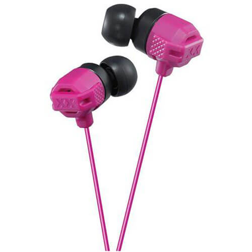 JVC HAFX102P XX Xtreme Bass Earbuds, Pink - Walmart.com