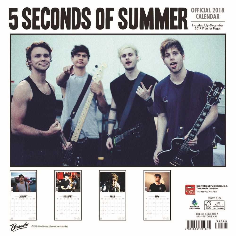 5sos Calendar