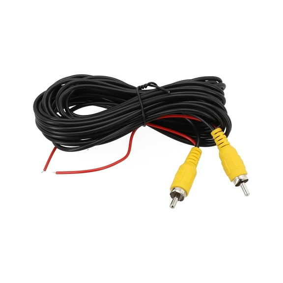 20ft Car RCA Video Extension Cable for Auto Backup Camera Monitor Rear ...