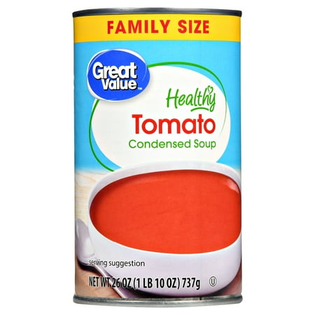 Great Value Healthy Tomato Condensed Soup Family Size, 26 oz - Walmart.com