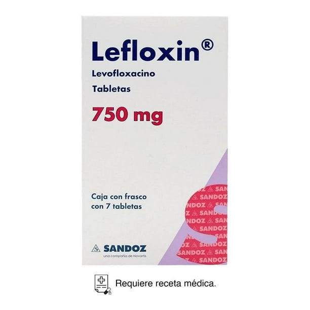 Lefloxin Levofloxacino 750 mg 7 tabletas | Walmart en línea