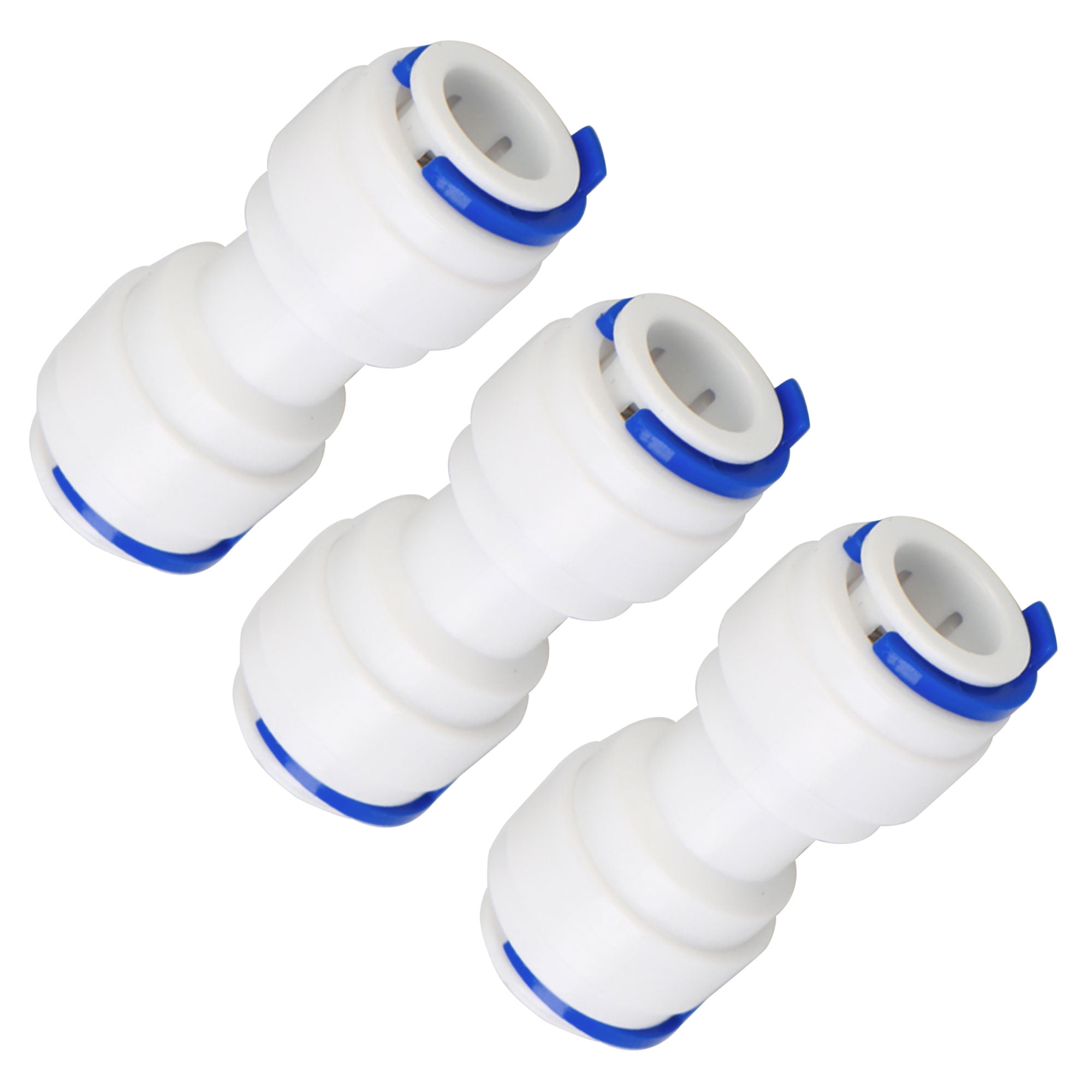 3pcs 3/8 Inch Tube OD Straight Water Purifier Tube Connector Filter ...