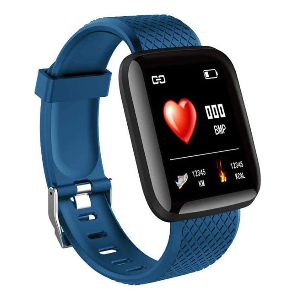 D13 Smart Watch 116 Plus Impermeable Fitness Pantalla táctil Smartwatch (Azul) WDOplteas Para ...