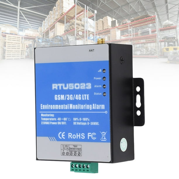 Temperature Humidity Sensor With Buzzer, Email Text Alerts, Modbus RTU ...