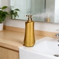 Upgraded 300ml Shower Gel Pump Dispenser Bottle, Compact Refillable ...