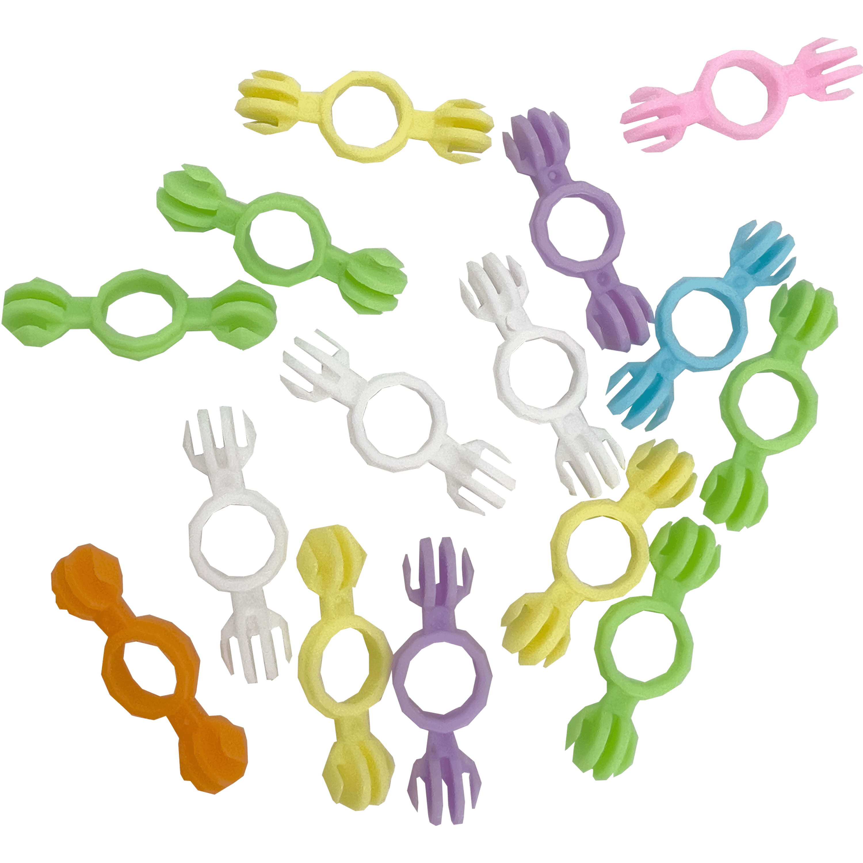 2074 Pk15 Mini Link Star Mandarin Bird Toys by M&M - Walmart.com