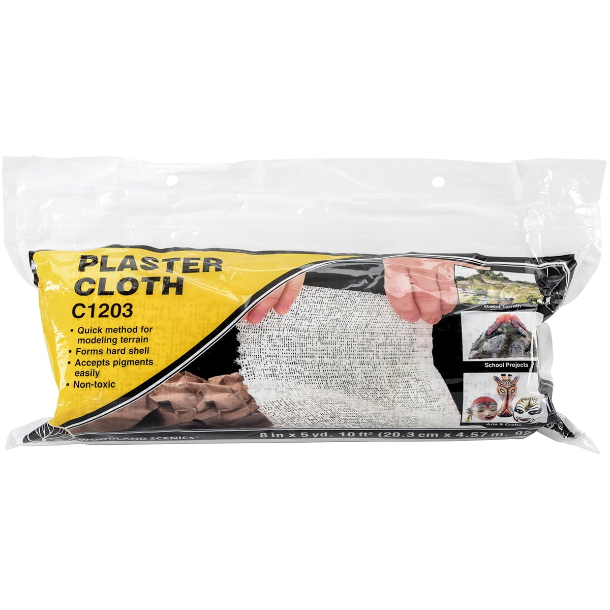 Click here for Woodland Scenics Plaster Cloth Roll-8X180 - C1203... prices