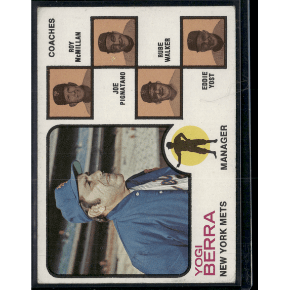 1973 Topps YOGI BERRA #257 - Walmart.com