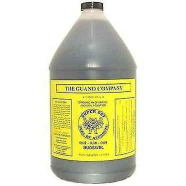 Zukool Budswel Liquid 1 Gallon gal 1G Bat Guano nutrient supplement ...