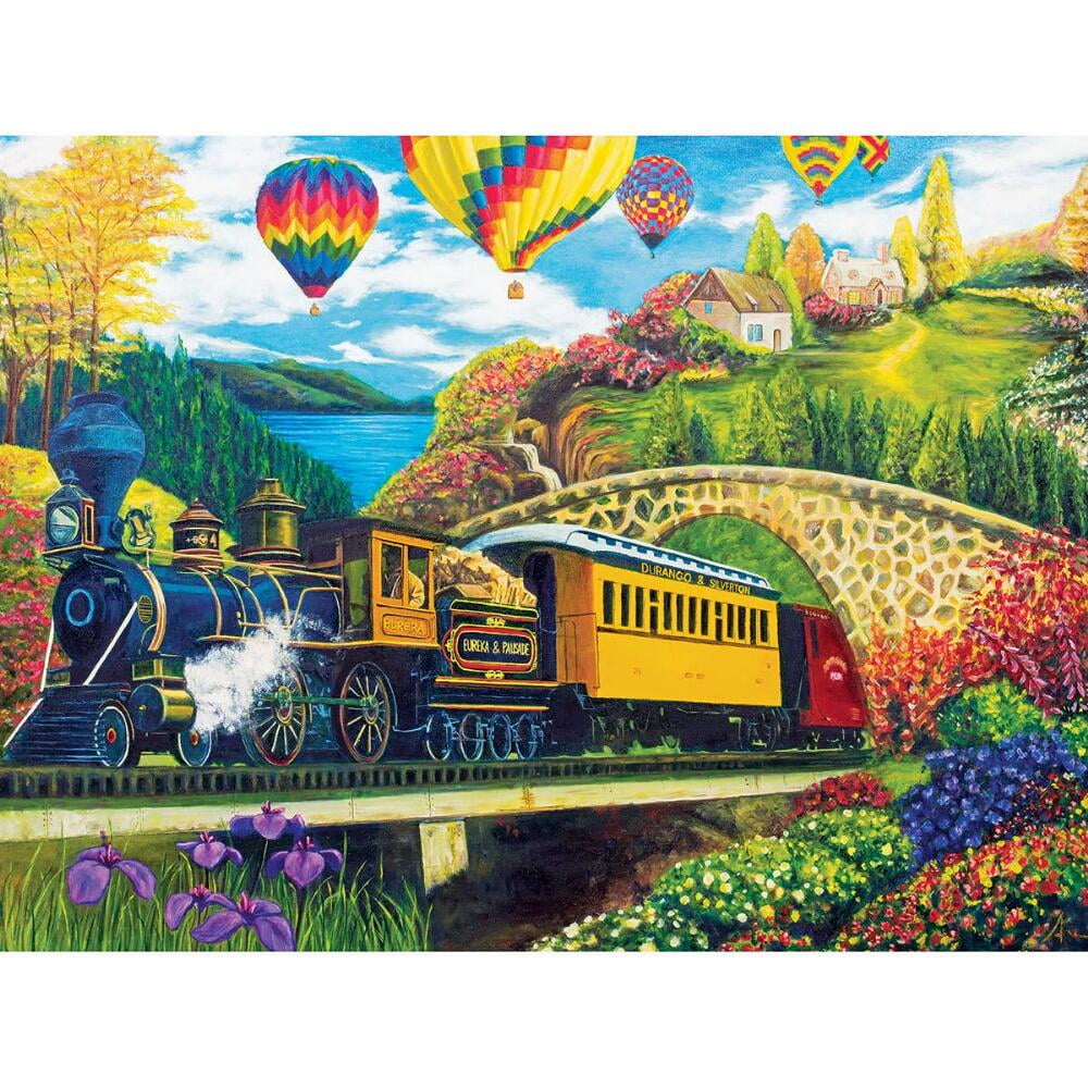 Puzzle Collector Art 1000 Piece Puzzle - County Express - Walmart.com