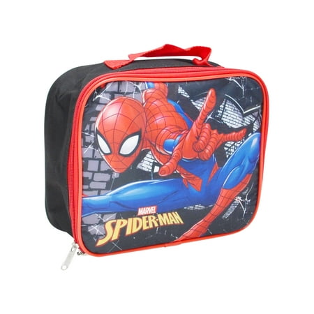 Boys Spider-Man Insulated Lunch Bag Red - Walmart.com