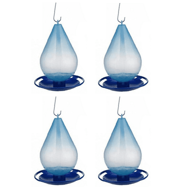 4X Automatic Bird Water Feeder Water Droplet Shaped Bird Waterer Easy ...