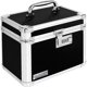 Vaultz Combo Lock Storage Box, Black, Medium Density Fiberboard ...
