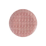 Mainstays Chiara 4 Piece Stoneware Round Red Dinner Plates - Walmart.com