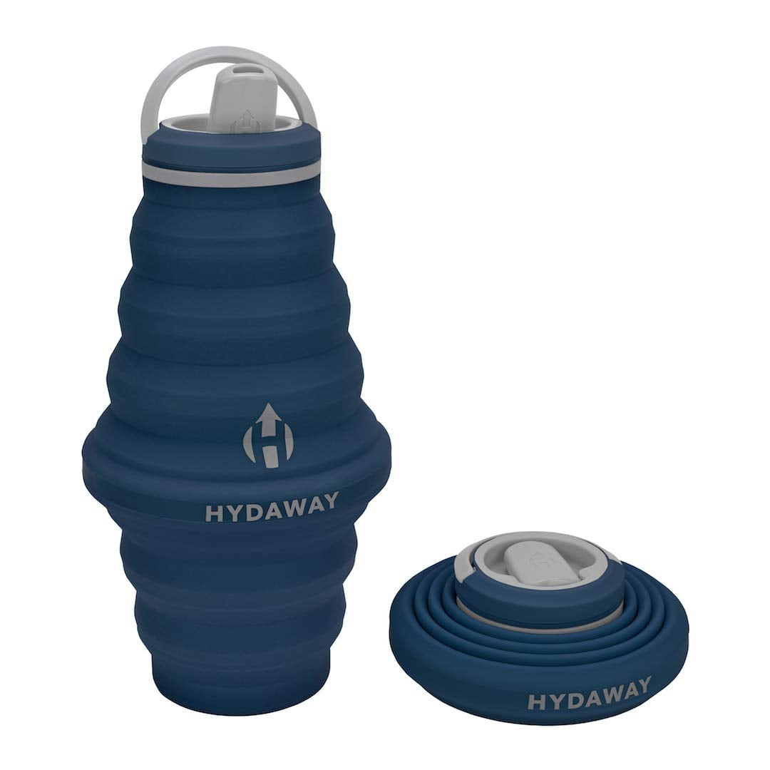 HYDAWAY Collapsible Water Bottle, 25 oz Spout Lid | Ultra-Packable ...