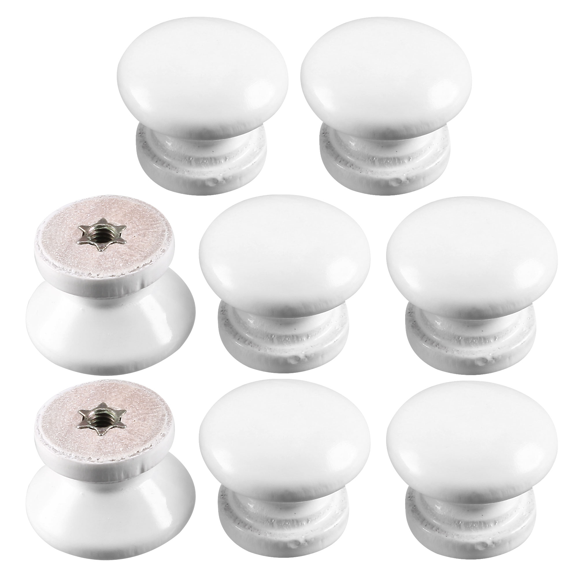 Uxcell Home Dresser Door Jewelry Box Drawer Pull Handle Ring Knob 3mm ...