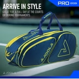 JOOLA Tour Elite Pro Pickleball Bag, Backpack, Duffle Bag, Navy/Yellow ...