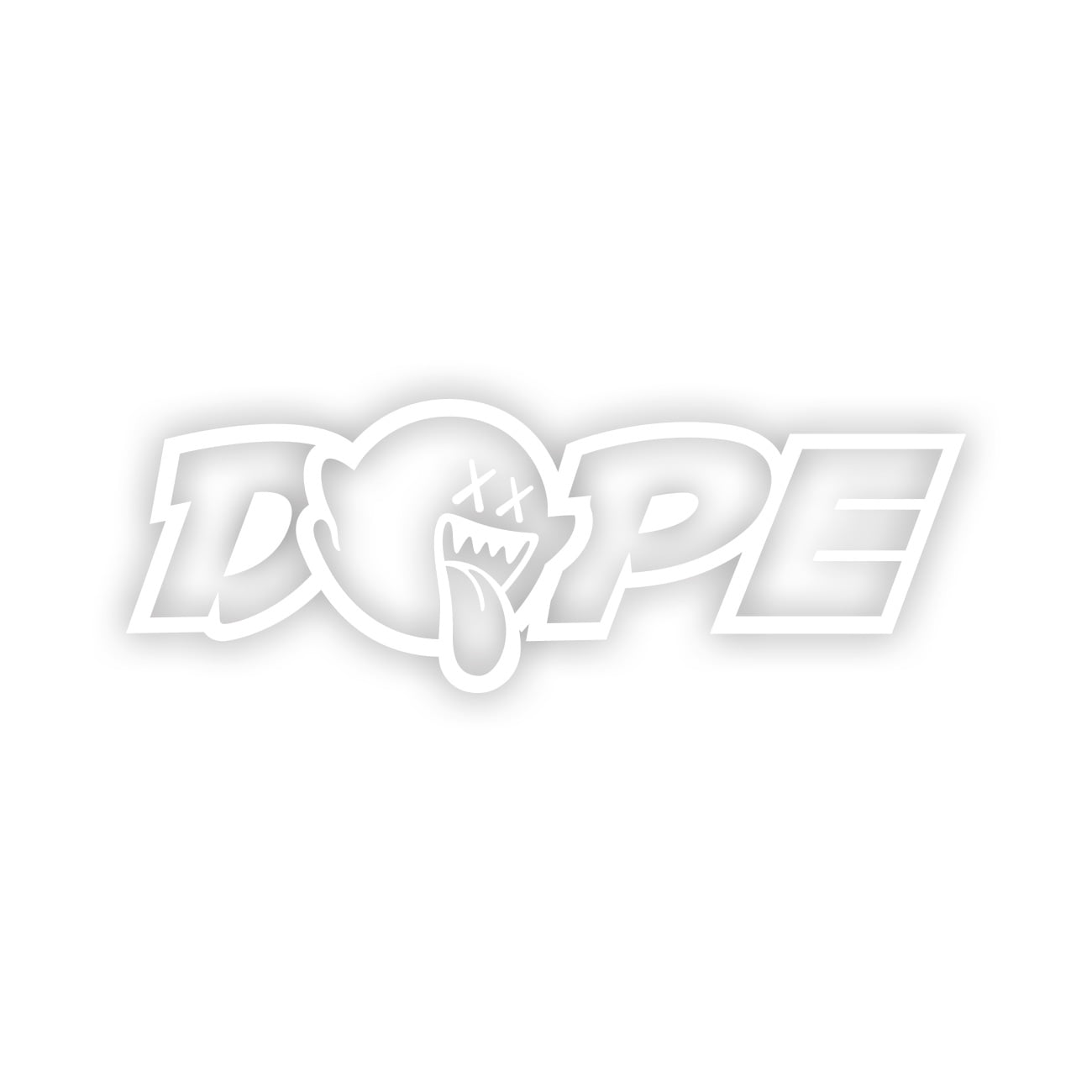 Dope Ghost Sticker Decal Die Cut - Self Adhesive Vinyl - Weatherproof ...