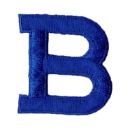 Alphabet Letter - R - Color Royal Blue - 2" Block Style - Iron On ...