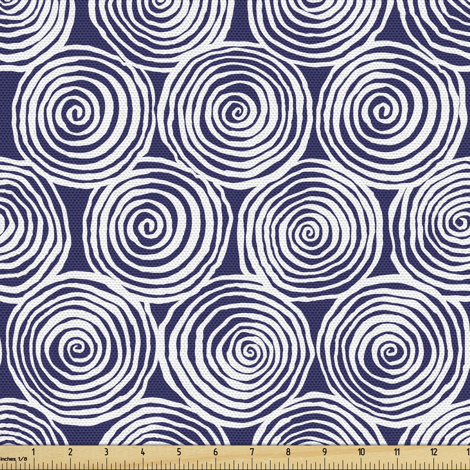 Abstract Sofa Upholstery Fabric by the Yard, Rhythmic Motifs of ...