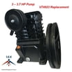 Campbell Hausfeld Replacement VT4923 3 Hp Cast Iron Air Compressor Pump ...