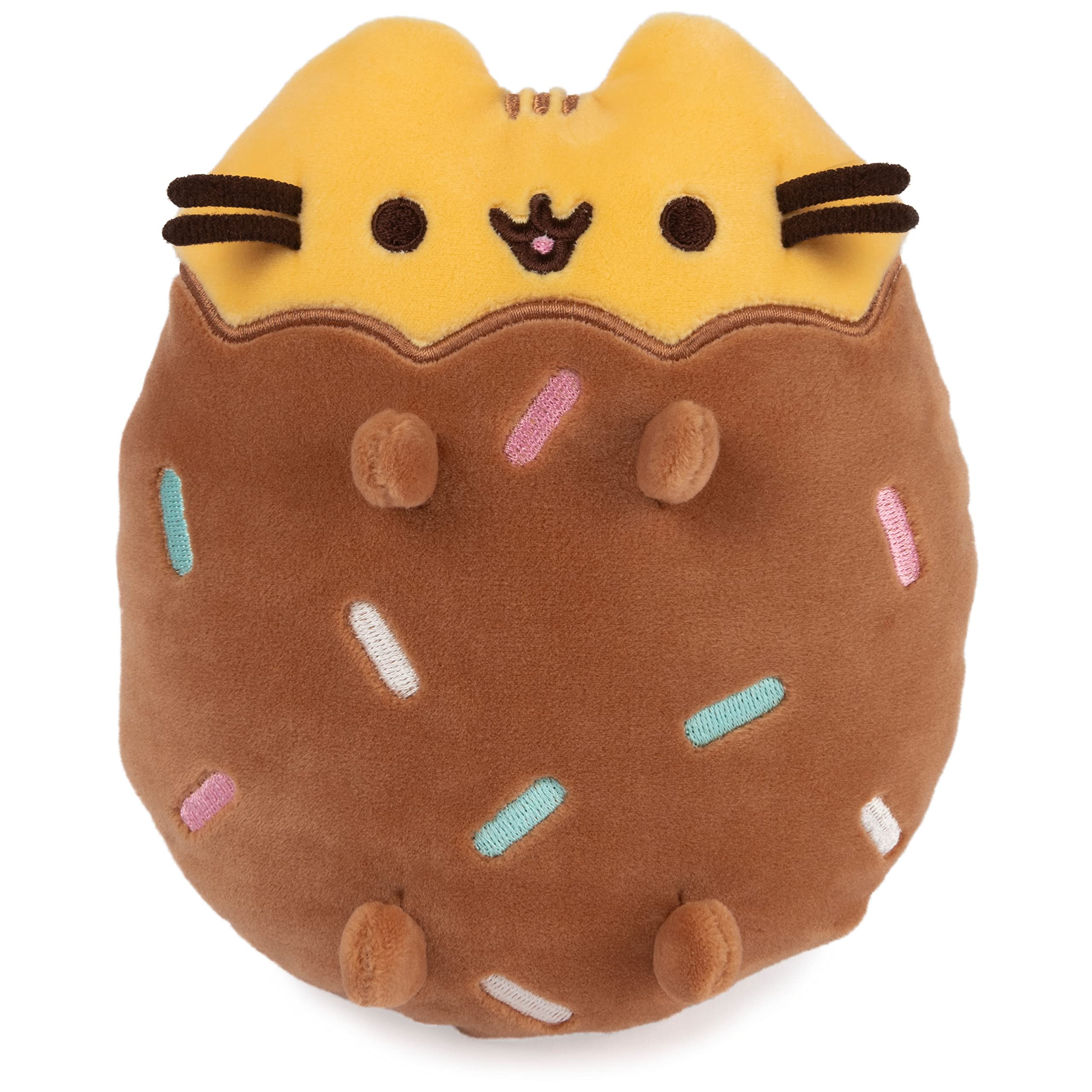GUND Pusheen Chocolate Dipped Cookie Squisheen, Stuffed Animal for Ages ...