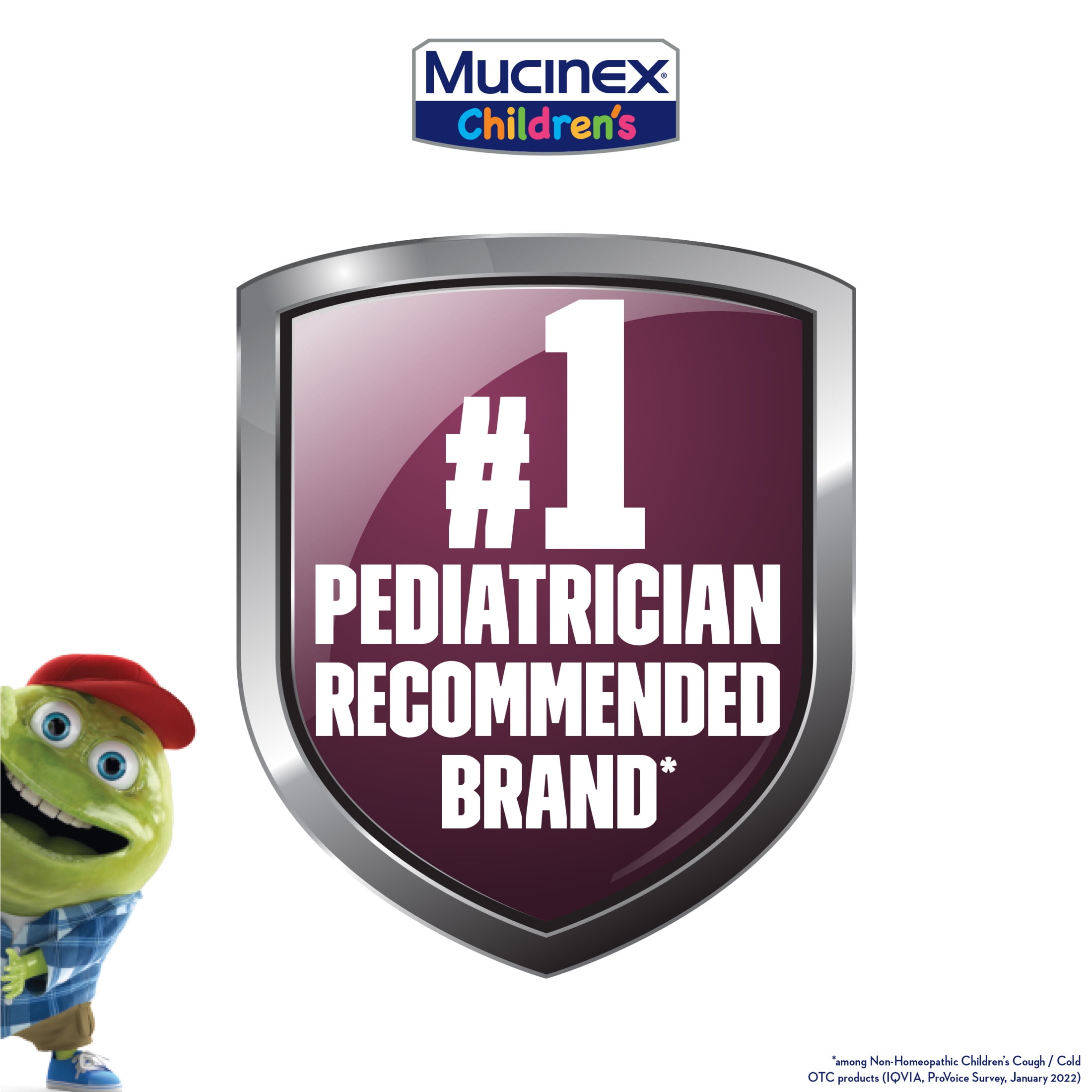 Mucinex Children's Cough Medicine & Expectorant for Kids, OTC Relief ...