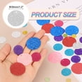 Flat Round Sequins, 90Pcs 30mm/1.2 Inch Loose Paillettes Bling Silver ...