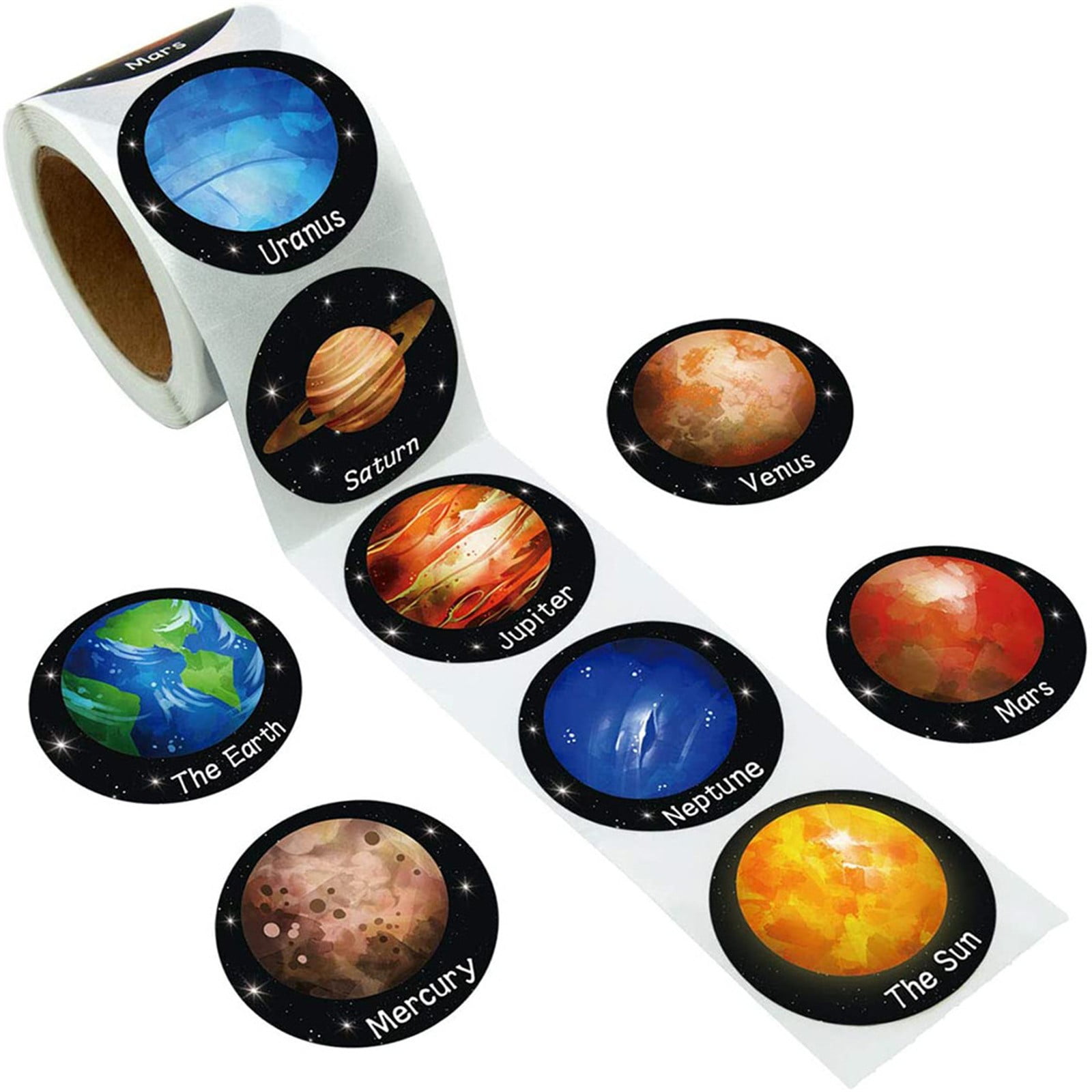 Click here for Olkpmnmk Solar System Stickers Planet Stickers For... prices
